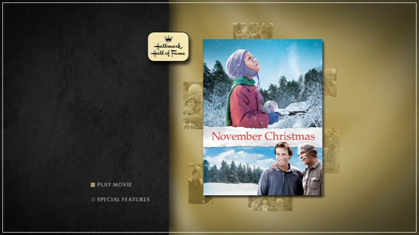 November Christmas (2010) – DVD Menus