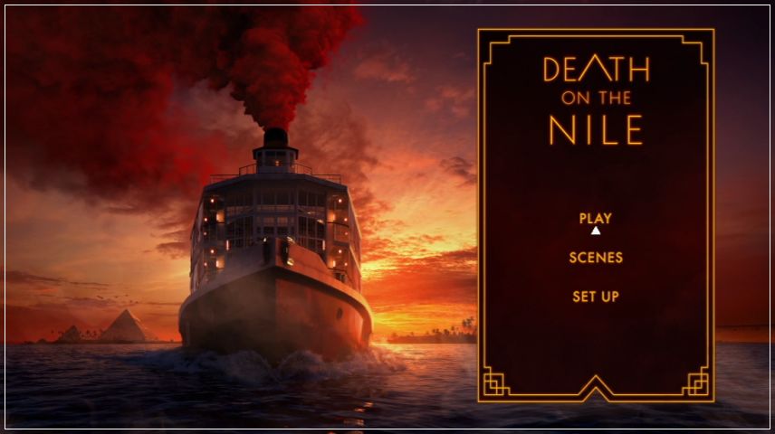 Death on the Nile (2022) – DVD Menus
