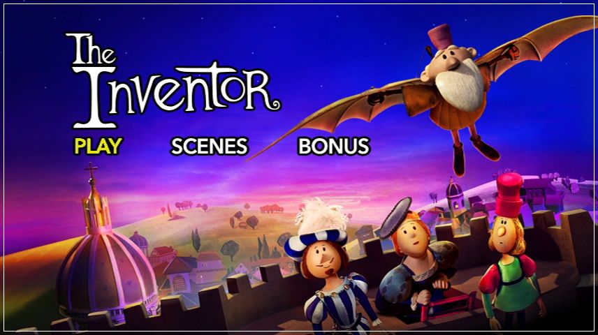 The Inventor (2023) – DVD Menus