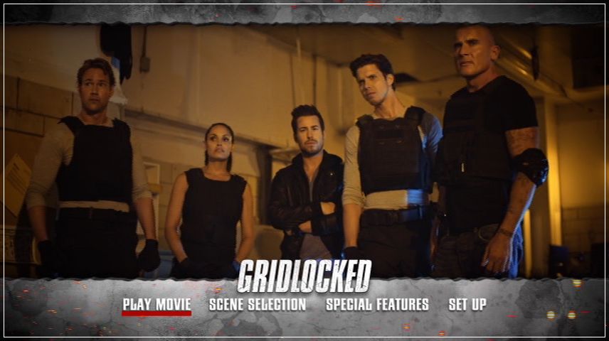Gridlocked (2015) – DVD Menus