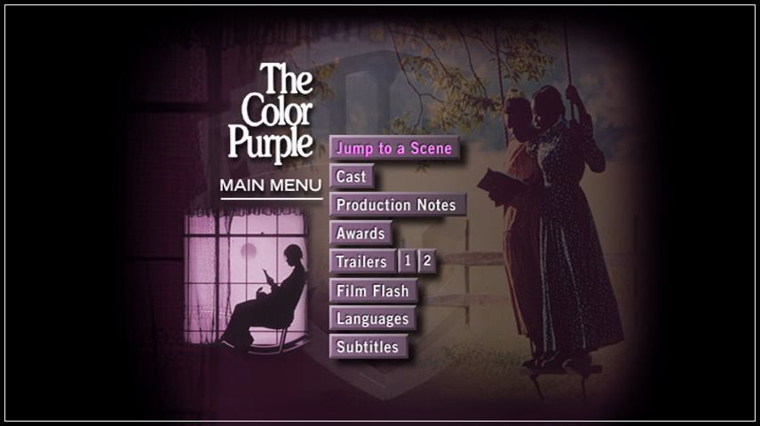 The Color Purple (1985) – DVD Menus
