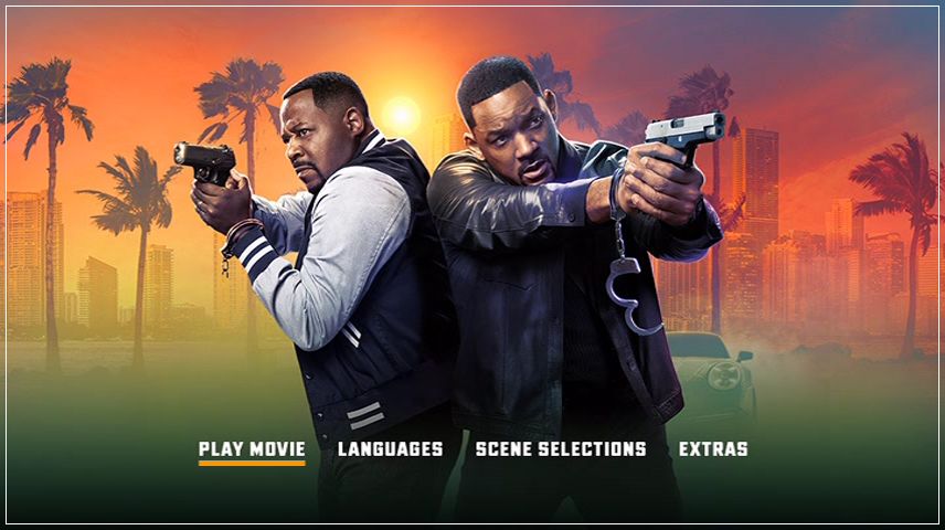 Bad Boys: Ride or Die (2024) – DVD Menus