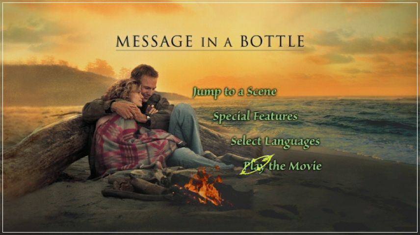 Message in a Bottle (1999) – DVD Menus