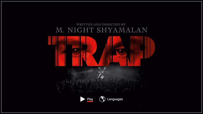 Trap (2024) – DVD Menus