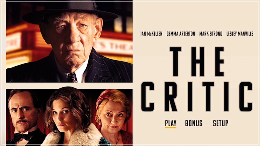 The Critic (2023) – DVD Menus