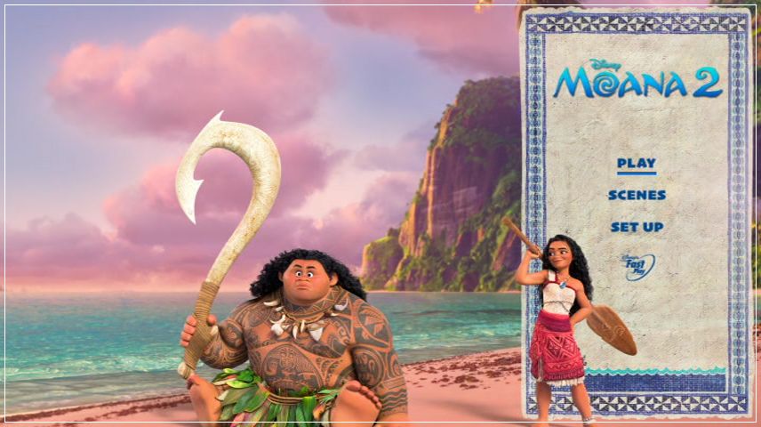 Moana 2 (2024) – DVD Menus