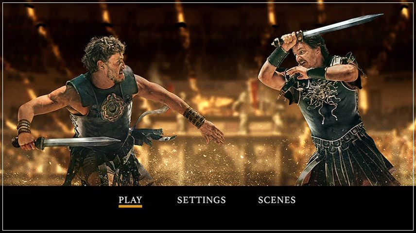 Gladiator II (2024) – DVD Menus