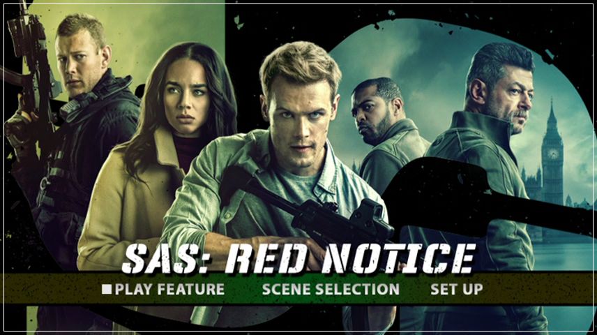 SAS: Red Notice (2021) – DVD Menus