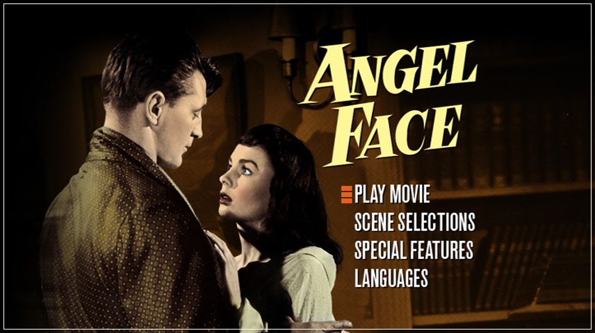 Angel Face (1952) – DVD Menus