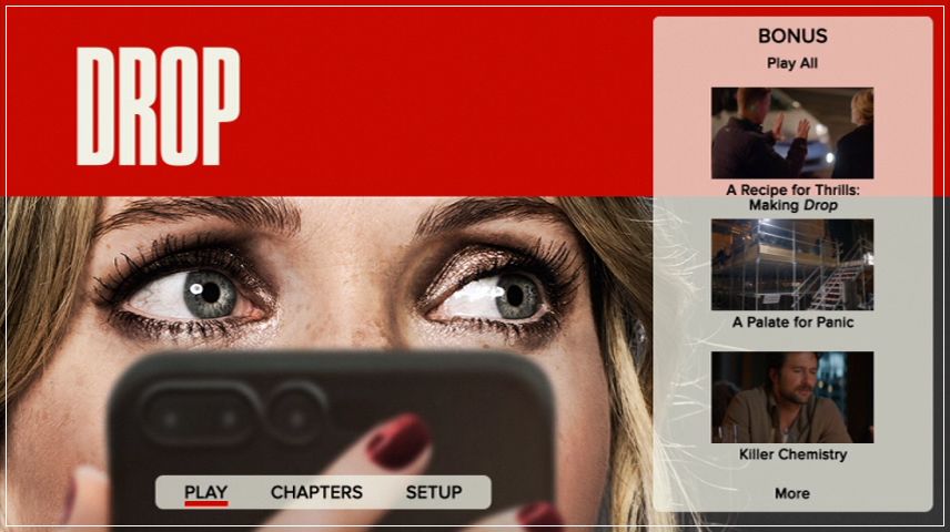 Drop (2025) – DVD Menus