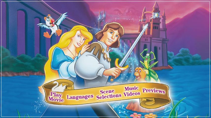 The Swan Princess: The Secret of the Castle (1997) – DVD Menus