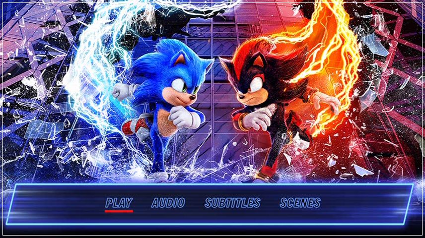 Sonic the Hedgehog 3 (2024) – DVD Menus