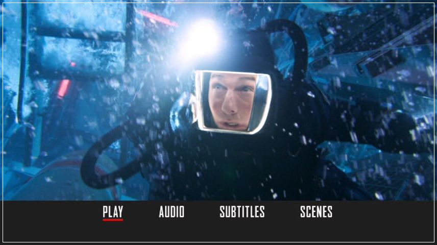 Mission: Impossible – The Final Reckoning (2025) – DVD Menus