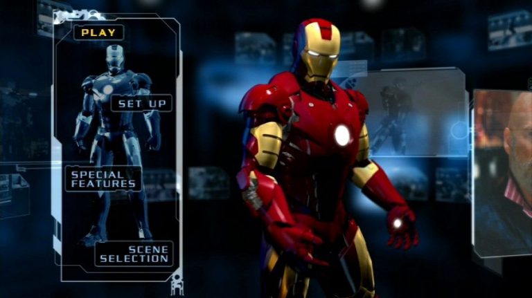 Iron Man (2008) – DVD Menus