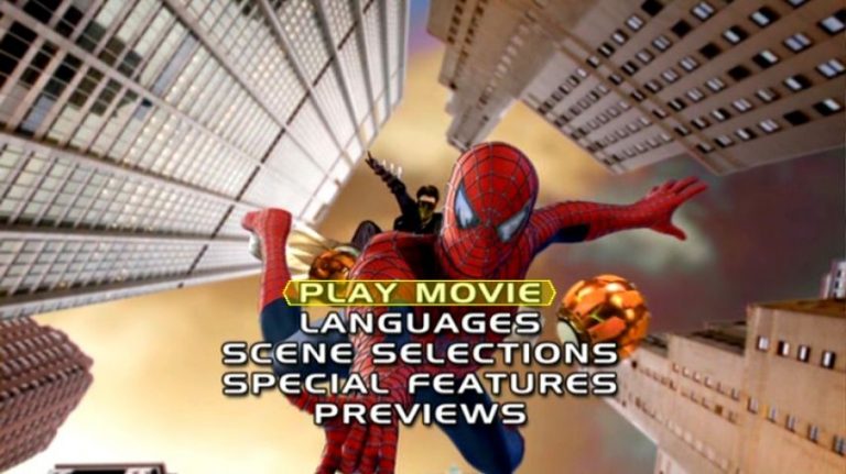 Spider-Man 3 (2007) – DVD Menus