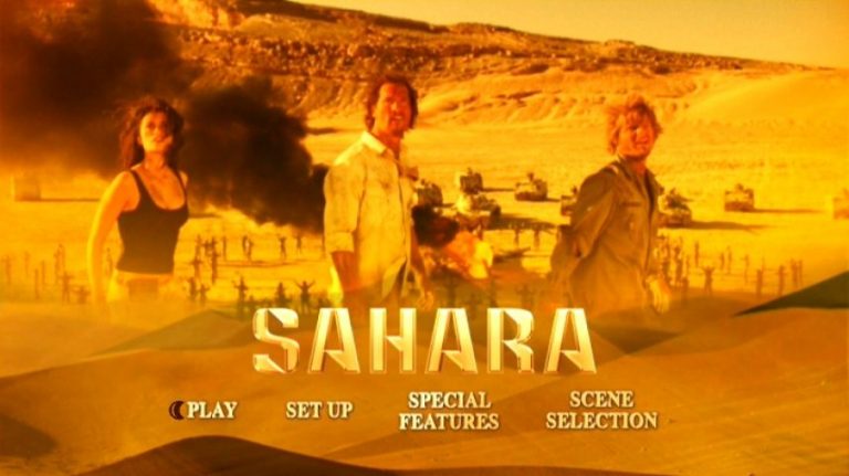 Sahara (2005) – DVD Menus