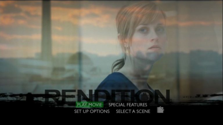 Rendition (2007) – DVD Menus