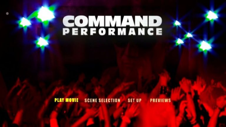 Command Performance (2009) – DVD Menus