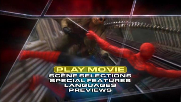 Spider-Man 2 (2004) – DVD Menus