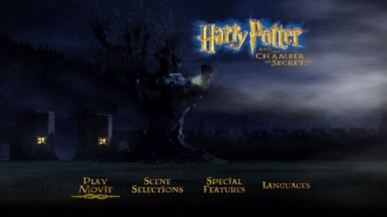 Harry Potter and the Chamber of Secrets (2002) – DVD Menus
