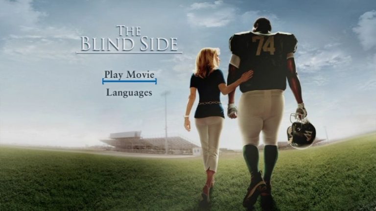 The Blind Side (2009) – DVD Menus