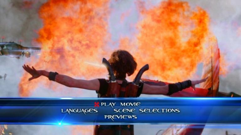 Resident Evil: Retribution (2012) – DVD Menus