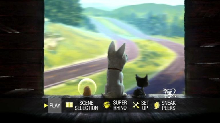 Bolt (2008) – DVD Menus