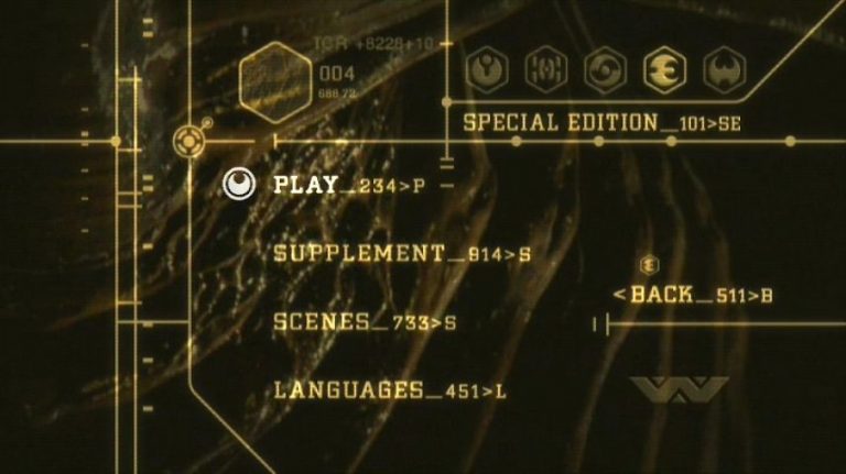 Alien: Resurrection (1997) – DVD Menus