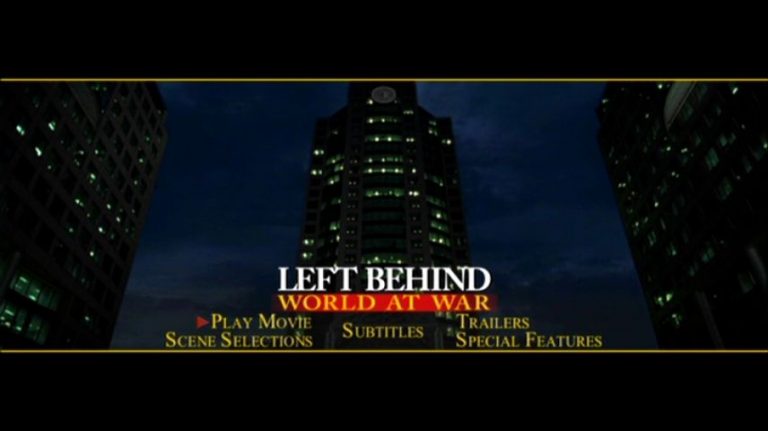 Left Behind: World at War (2005) – DVD Menus