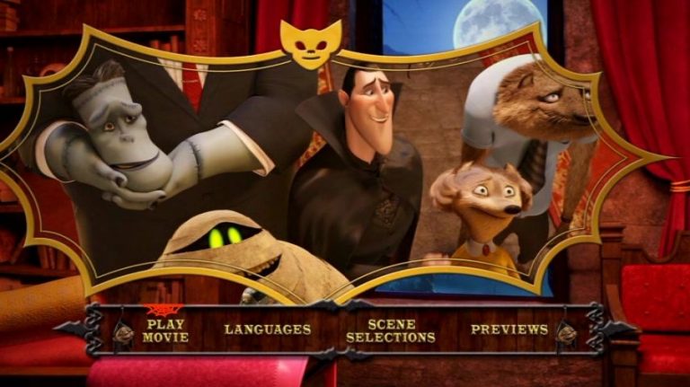 Hotel Transylvania (2012) – DVD Menus