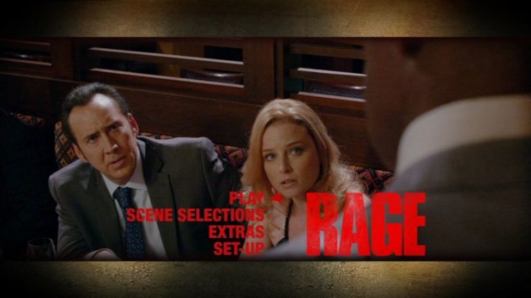 Rage (2014) – DVD Menus
