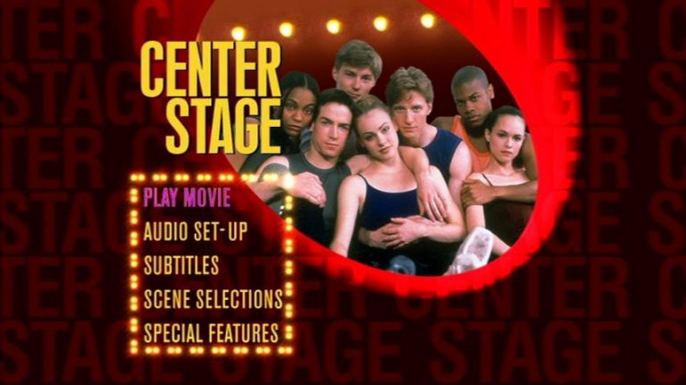 Center Stage (2000) – DVD Menus