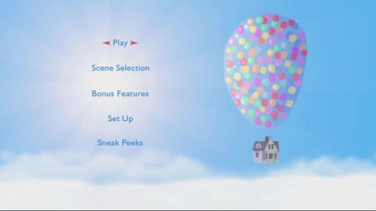 Up (2009) – DVD Menus