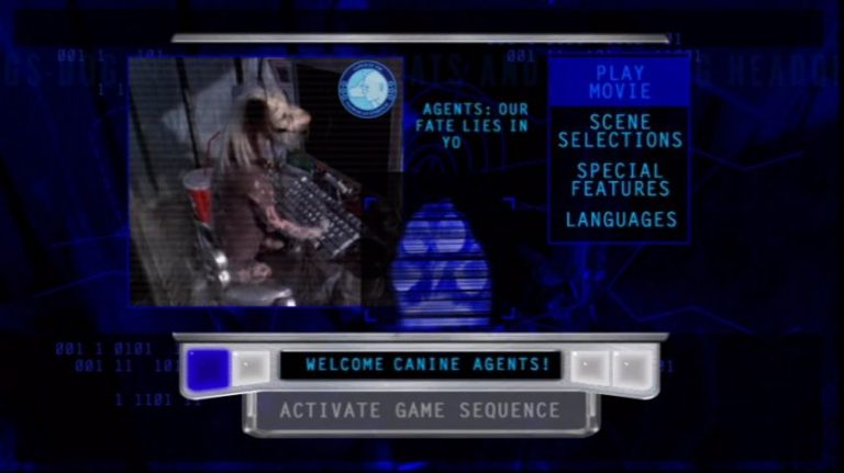 Cats & Dogs (2001) – DVD Menus
