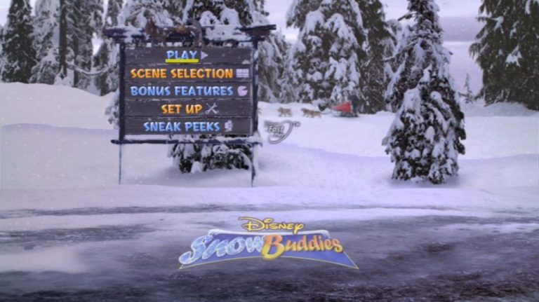 Snow Buddies (2008) – DVD Menus