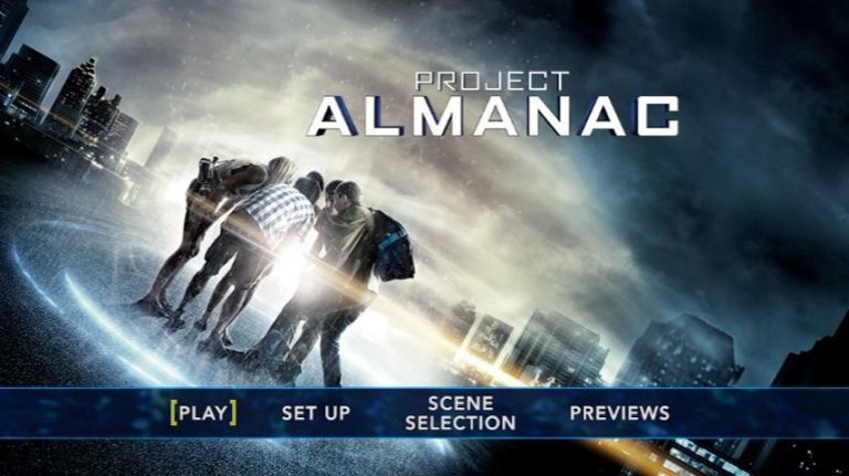 Project Almanac (2014) – DVD Menus