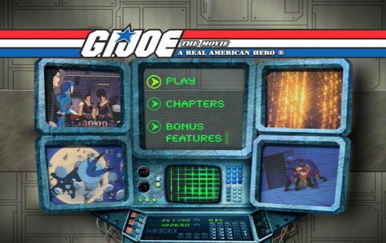 G.I. Joe: The Movie (1987) – DVD Menus