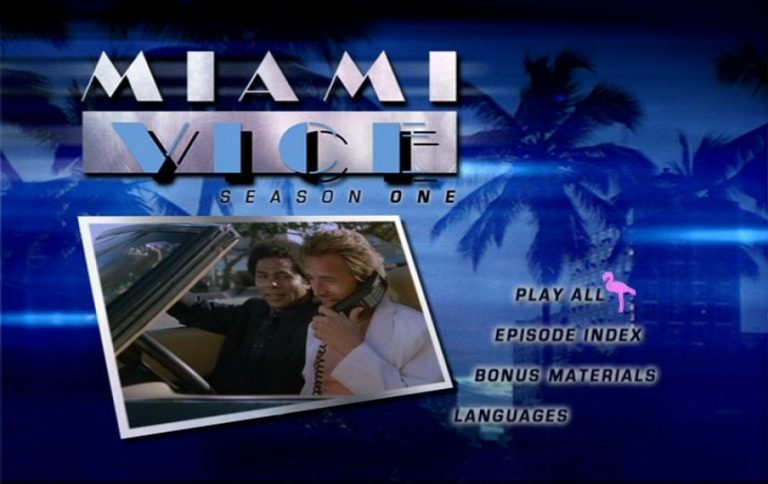 Miami Vice (1984) – DVD Menus
