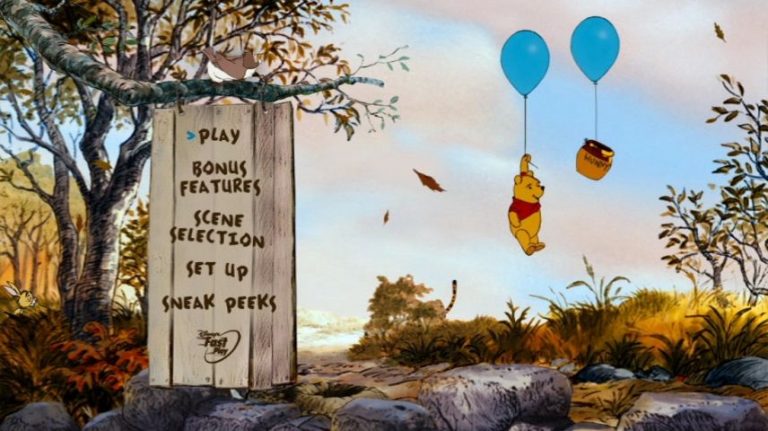 The Many Adventures of Winnie the Pooh (1977) – DVD Menus