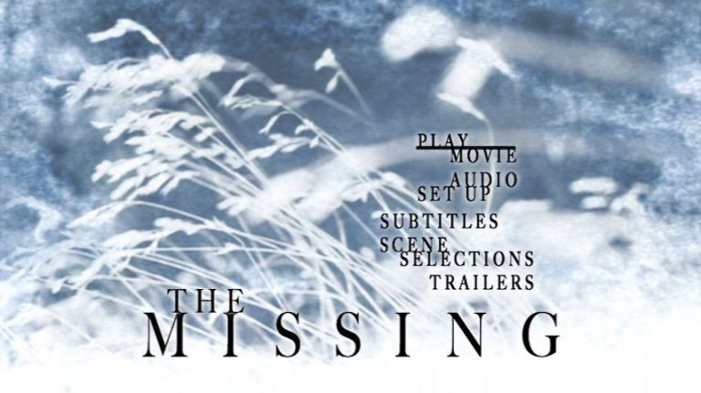 The Missing (2003) – DVD Menus