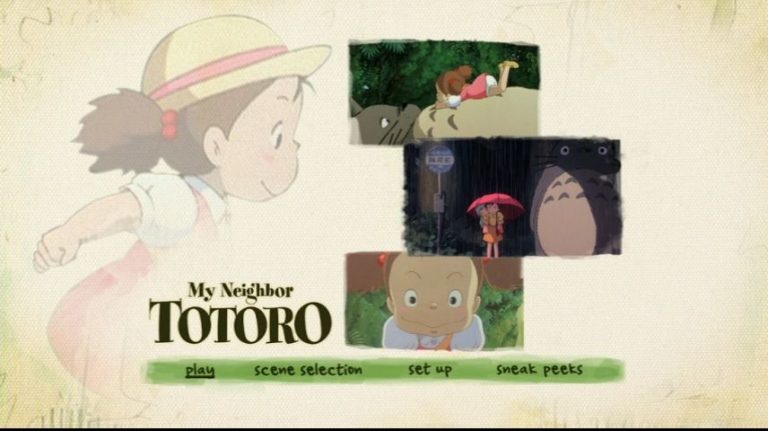 My Neighbor Totoro (1988) – DVD Menus