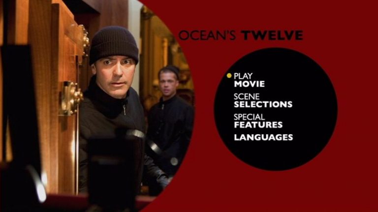Ocean’s Twelve (2004) – DVD Menus