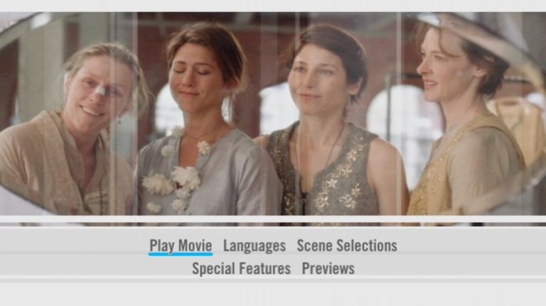 Friends with Money (2006) – DVD Menus