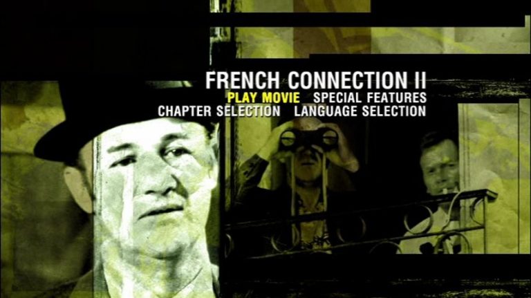 French Connection II (1975) – DVD Menus