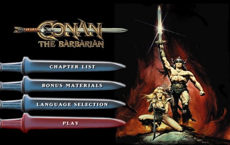 Conan the Barbarian (1982) – DVD Menus