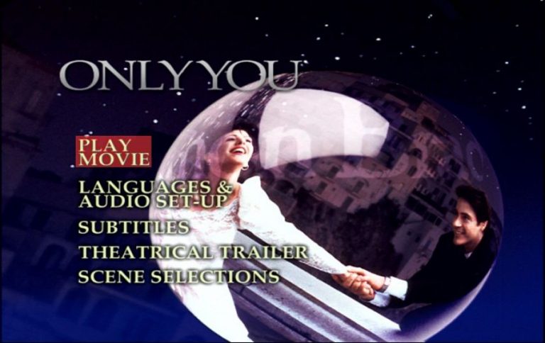 Only You (1994) – DVD Menus