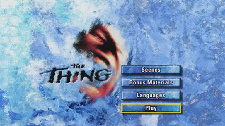 The Thing (1982) – DVD Menus