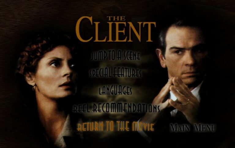 The Client (1994) – DVD Menus