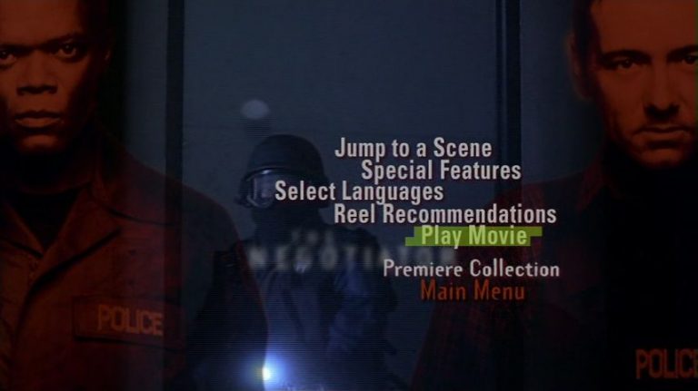 The Negotiator (1998) – DVD Menus