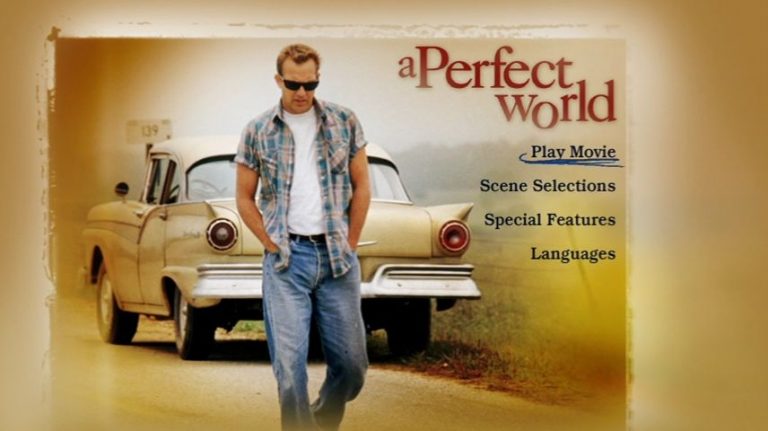 A Perfect World (1993) – DVD Menus